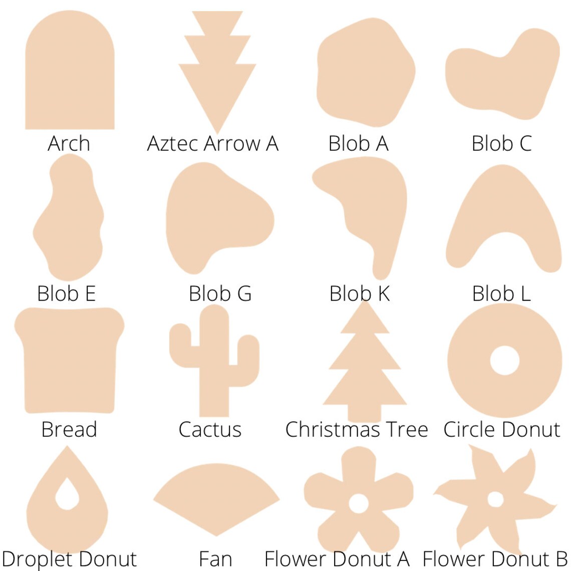 Micro Clay Cutters 40 Designs 2 - Etsy