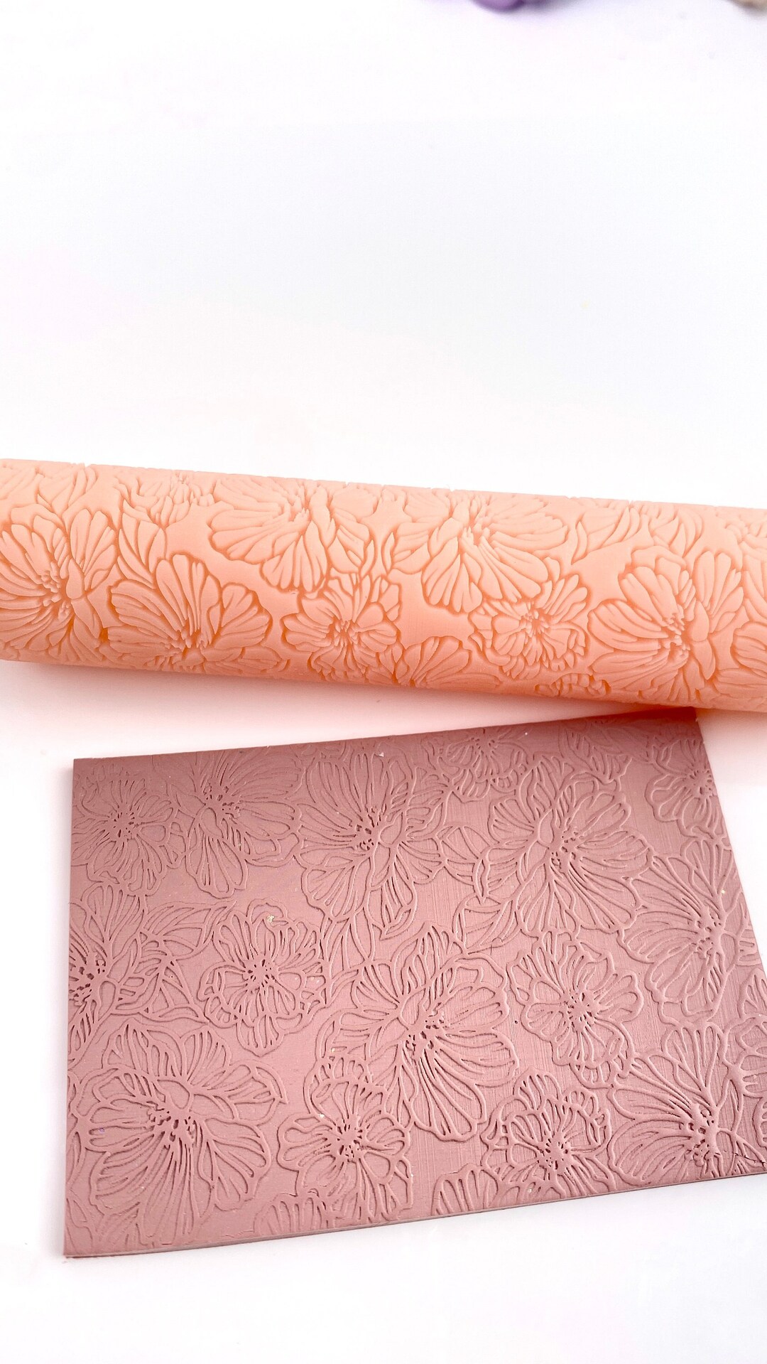 Floral A Texture Roller - Etsy