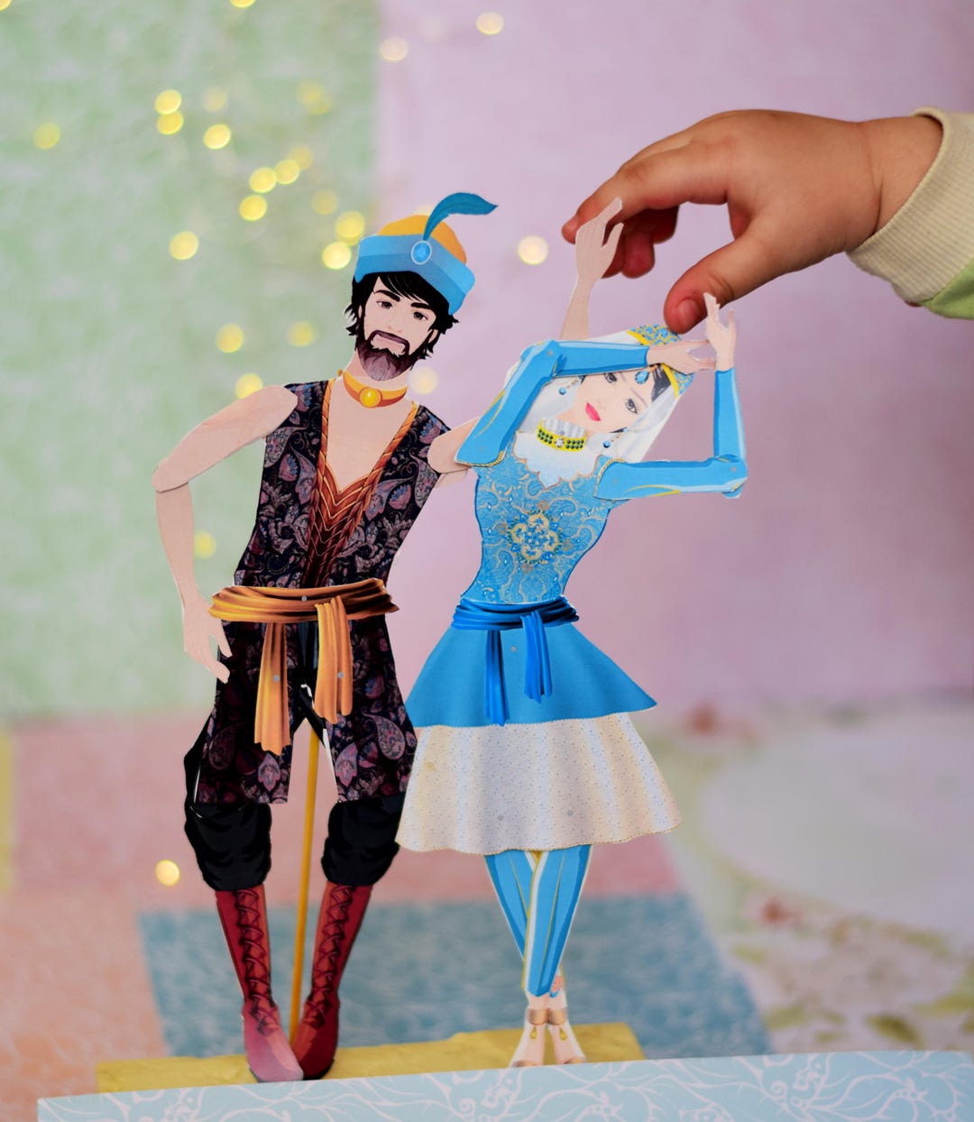 Movable Historical Paper Doll – Vintage-inspired Paper Doll ...