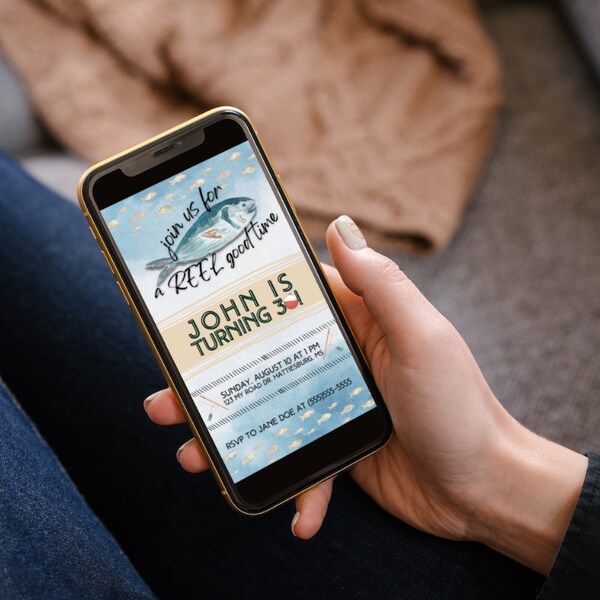 Phone Invitation - Etsy