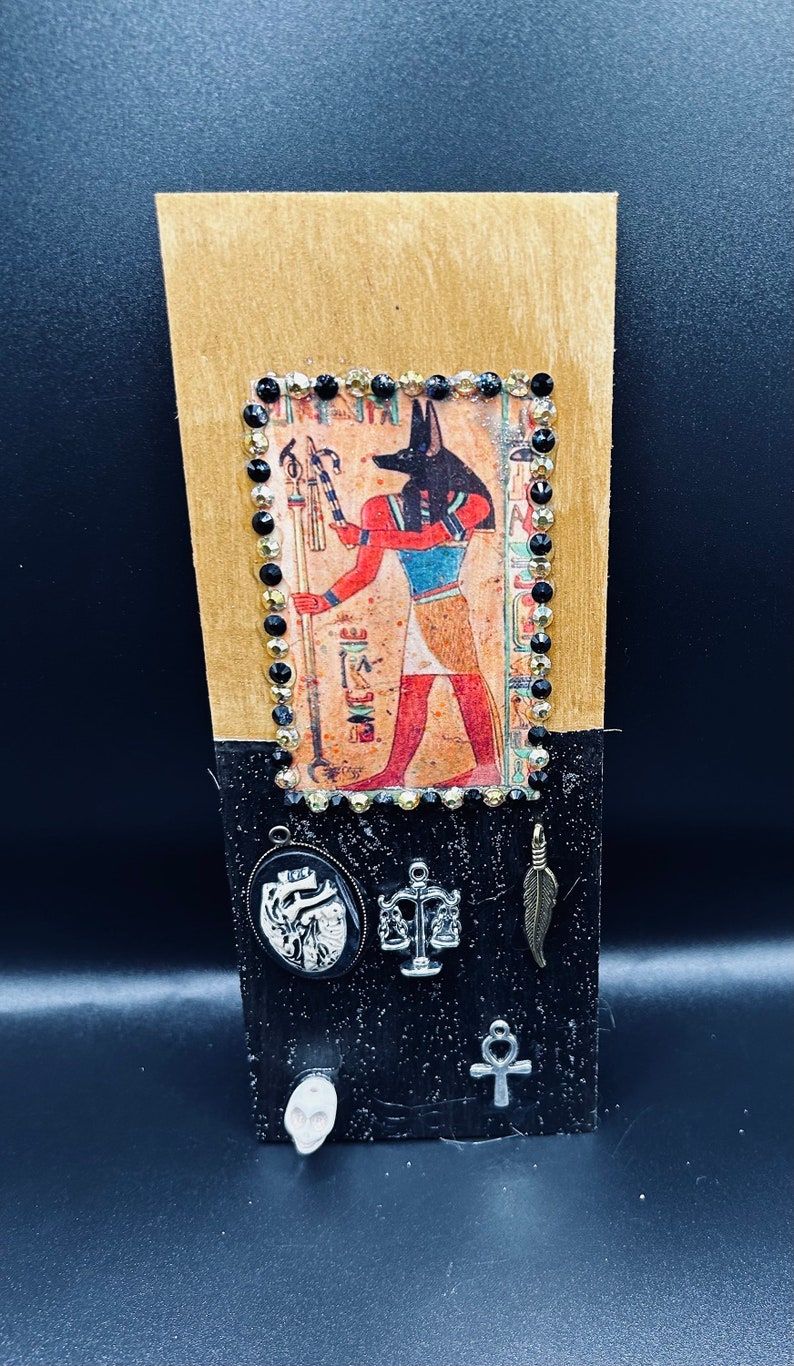 Anubis Altar Piece, Anubis, Ancient Egypt, God of Death, Embalming ...