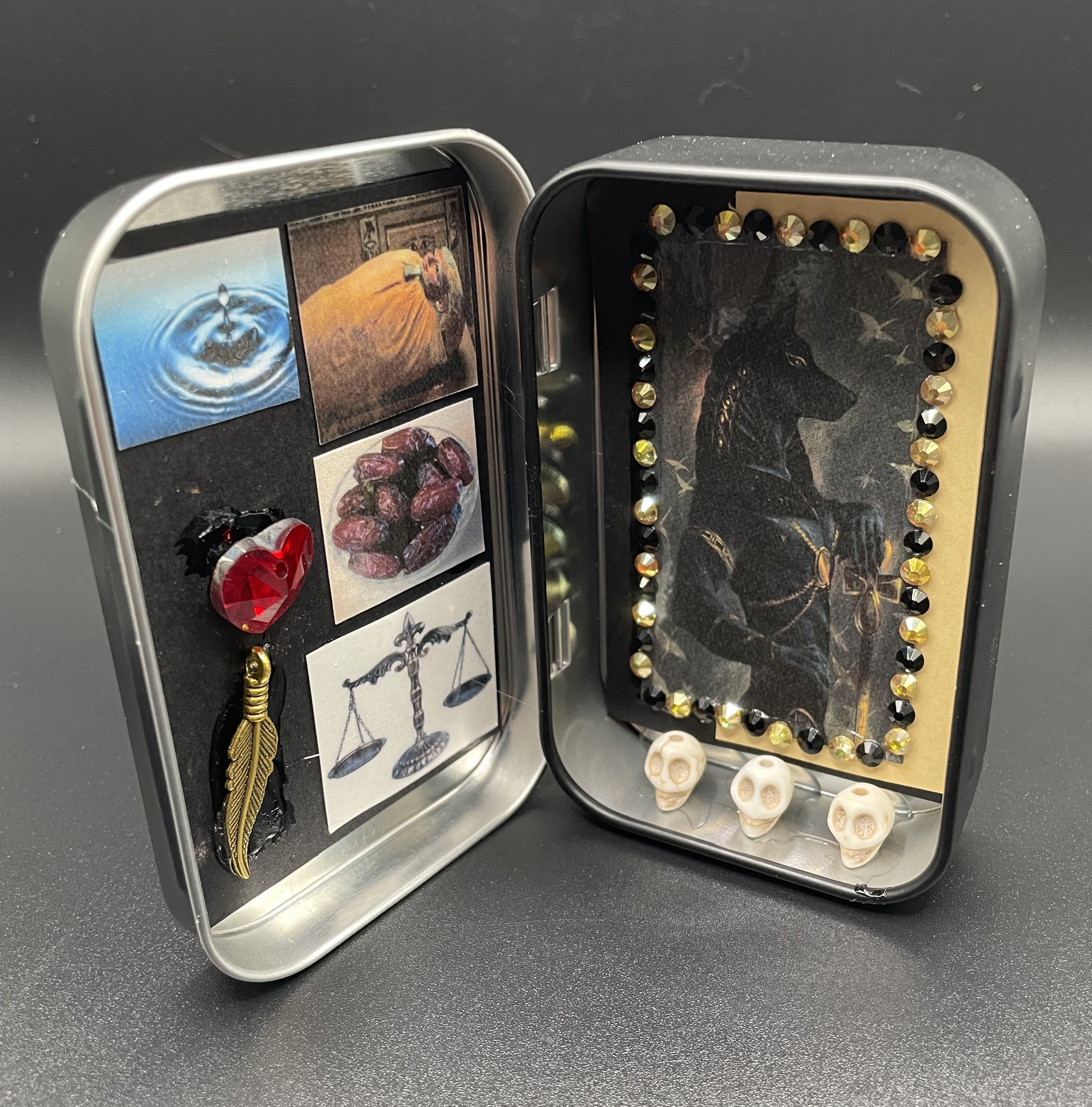 Anubis Mini Altar, Anubis, Ancient Egypt, God of Death, Embalming ...