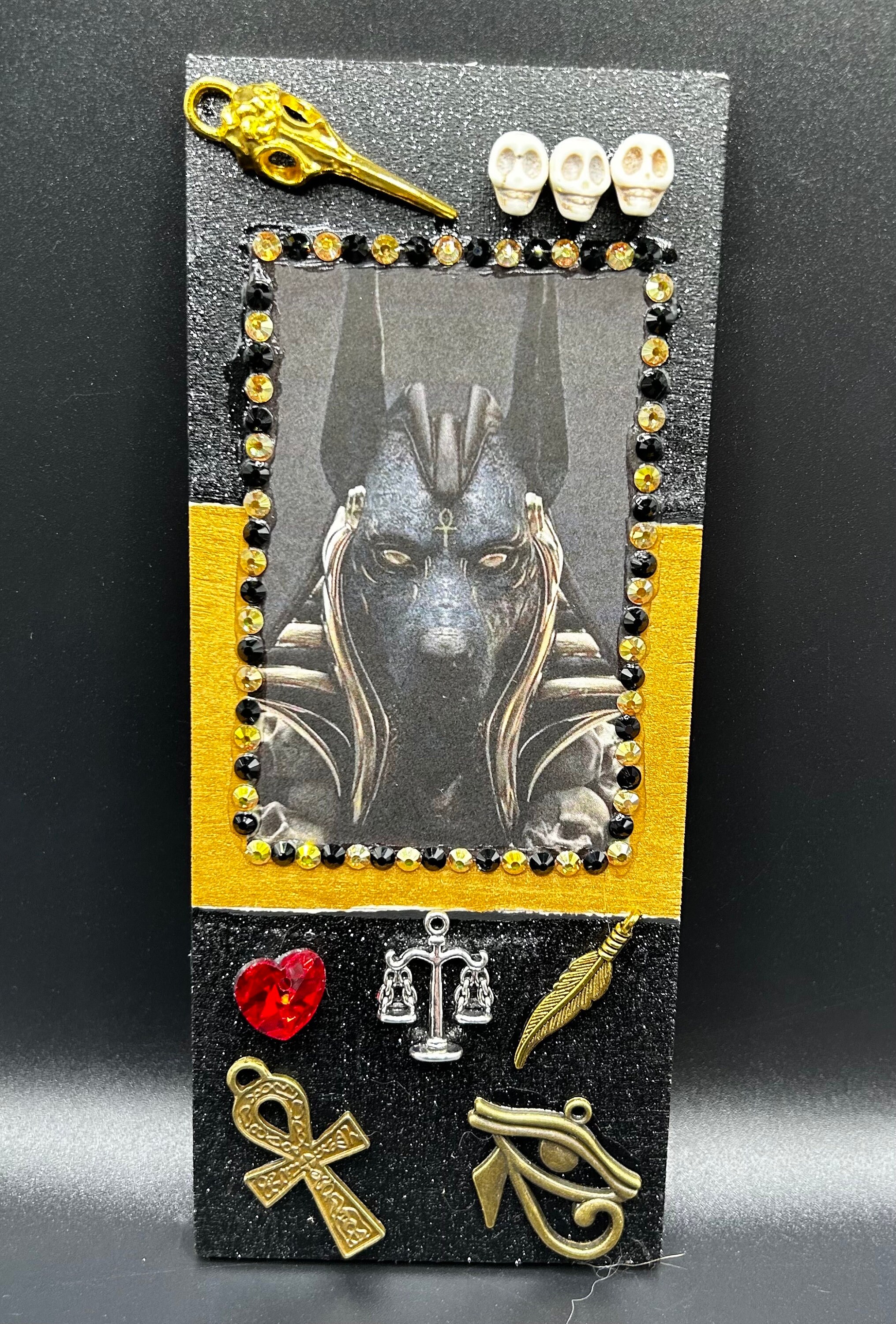 Anubis Altar Piece, Anubis, Ancient Egypt, God of Death, Embalming ...