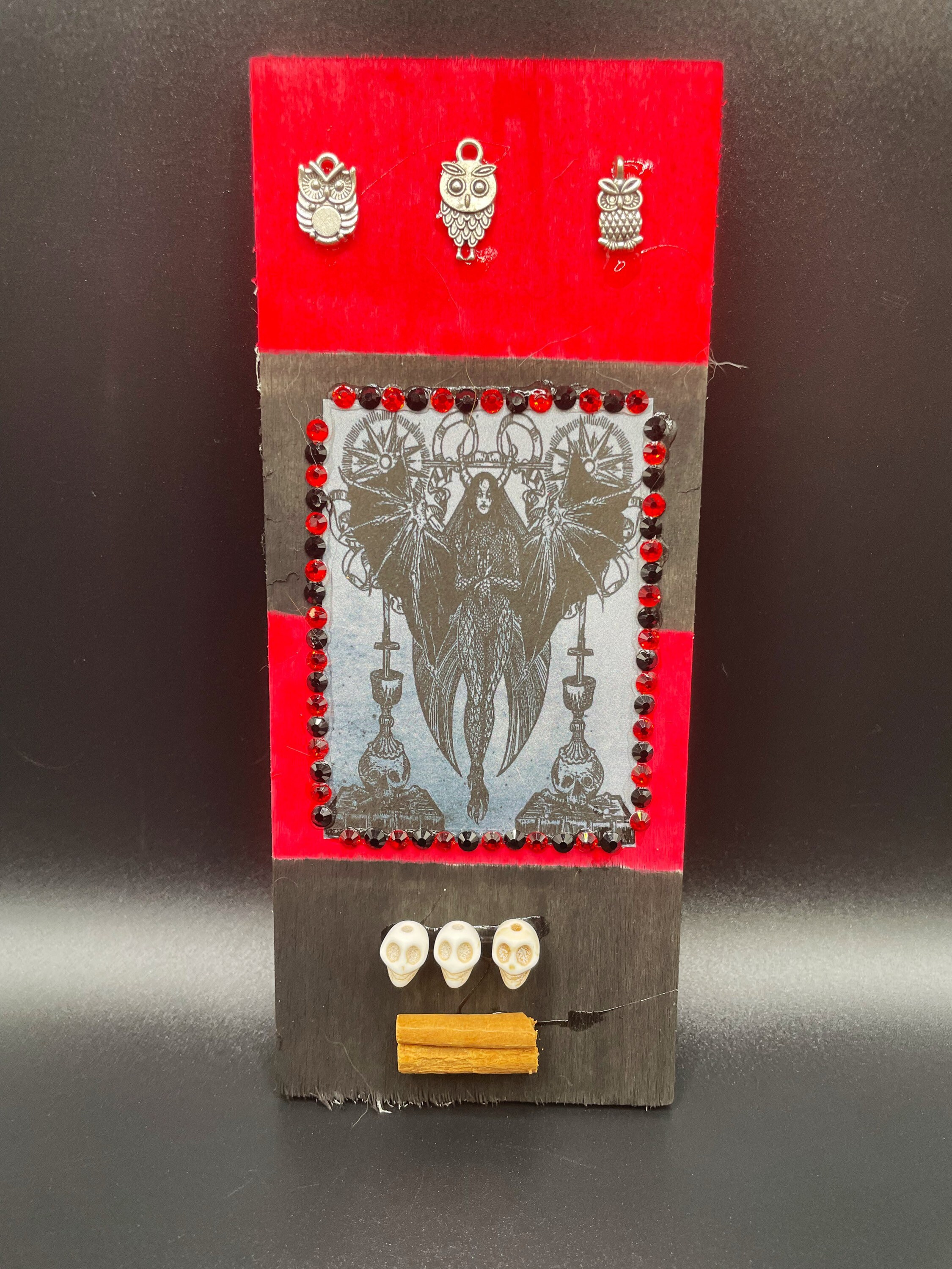 Lilith Altar Piece, Lilith, Queen of All Demons, Demoness, Goddess of ...