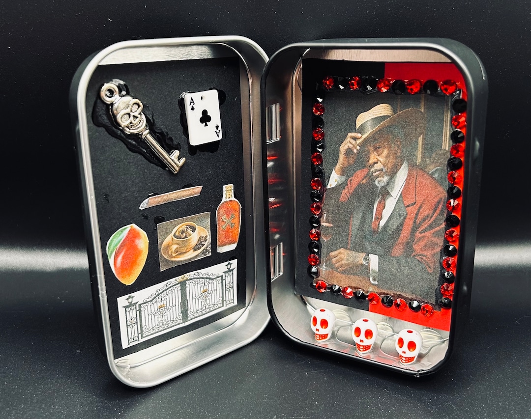 Papa Legba Mini Altar, Papa Legba Altar Piece, Papa Legba Shrine, Papa ...