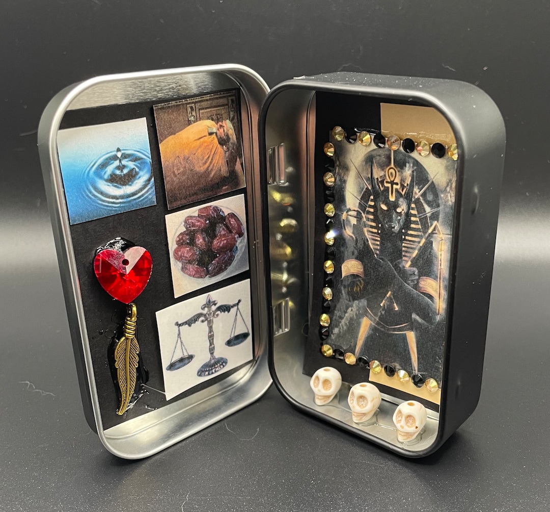 Anubis Mini Altar, Anubis, Ancient Egypt, God of Death, Embalming ...