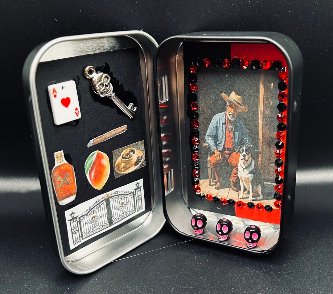 Papa Legba Mini Altar, Papa Legba Altar Piece, Papa Legba Shrine, Papa ...