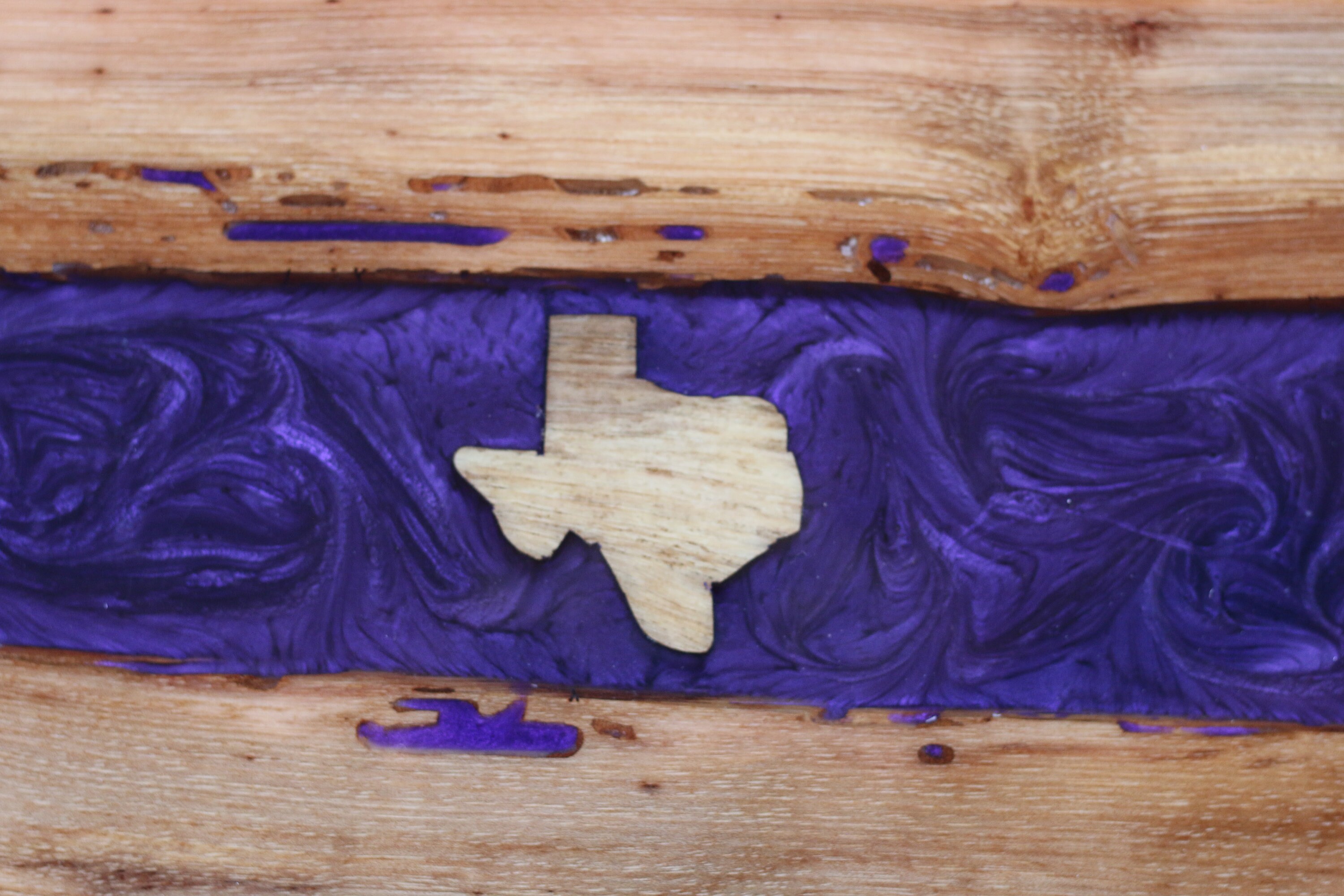 Handcrafted Pecan and Epoxy Resin River Serving Tray /charcuterie Board ...