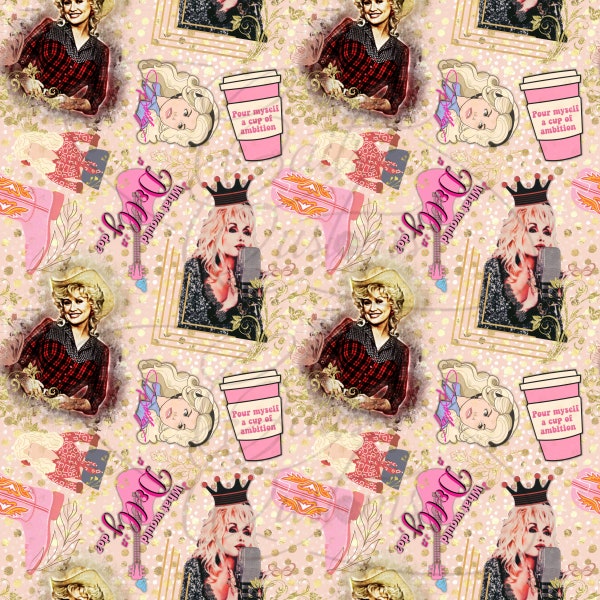 Dolly Parton Pattern - Etsy