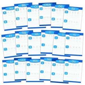 SPANISH Alphabet Tracing Worksheet | Letter Tracing Digital Download ...