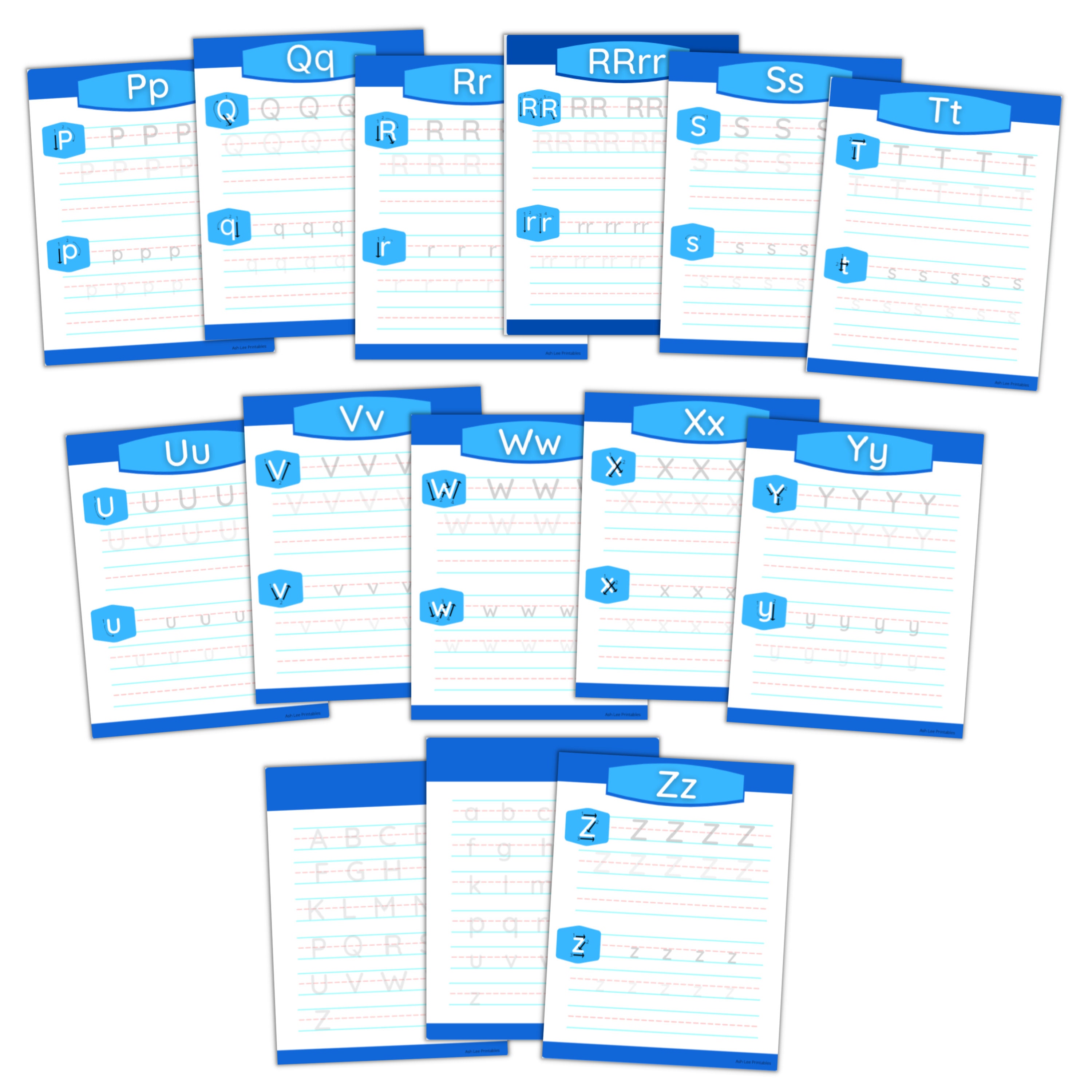 SPANISH Alphabet Tracing Worksheet | Letter Tracing Digital Download ...