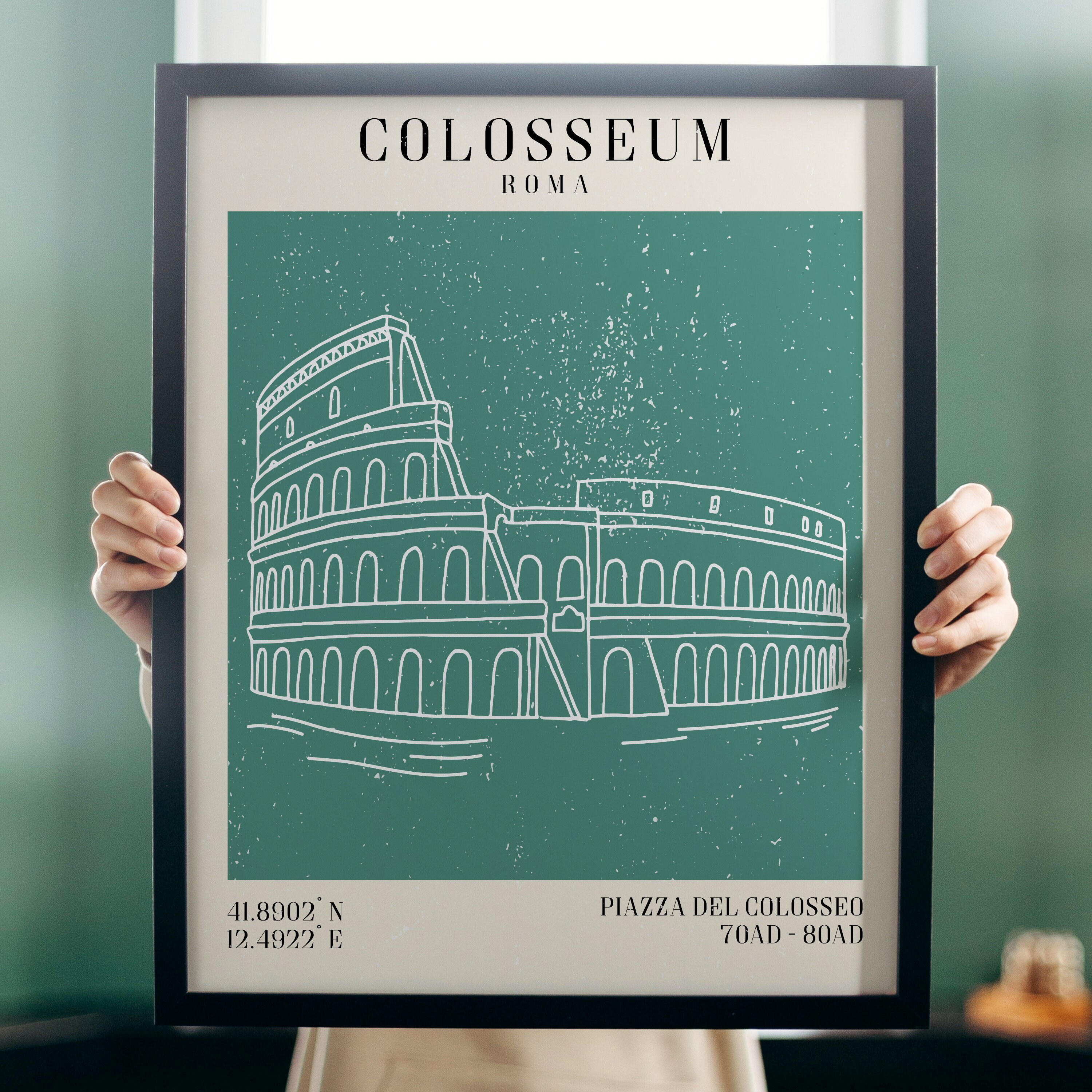 Rome Colosseum Digital Download Print Printable Italy - Etsy