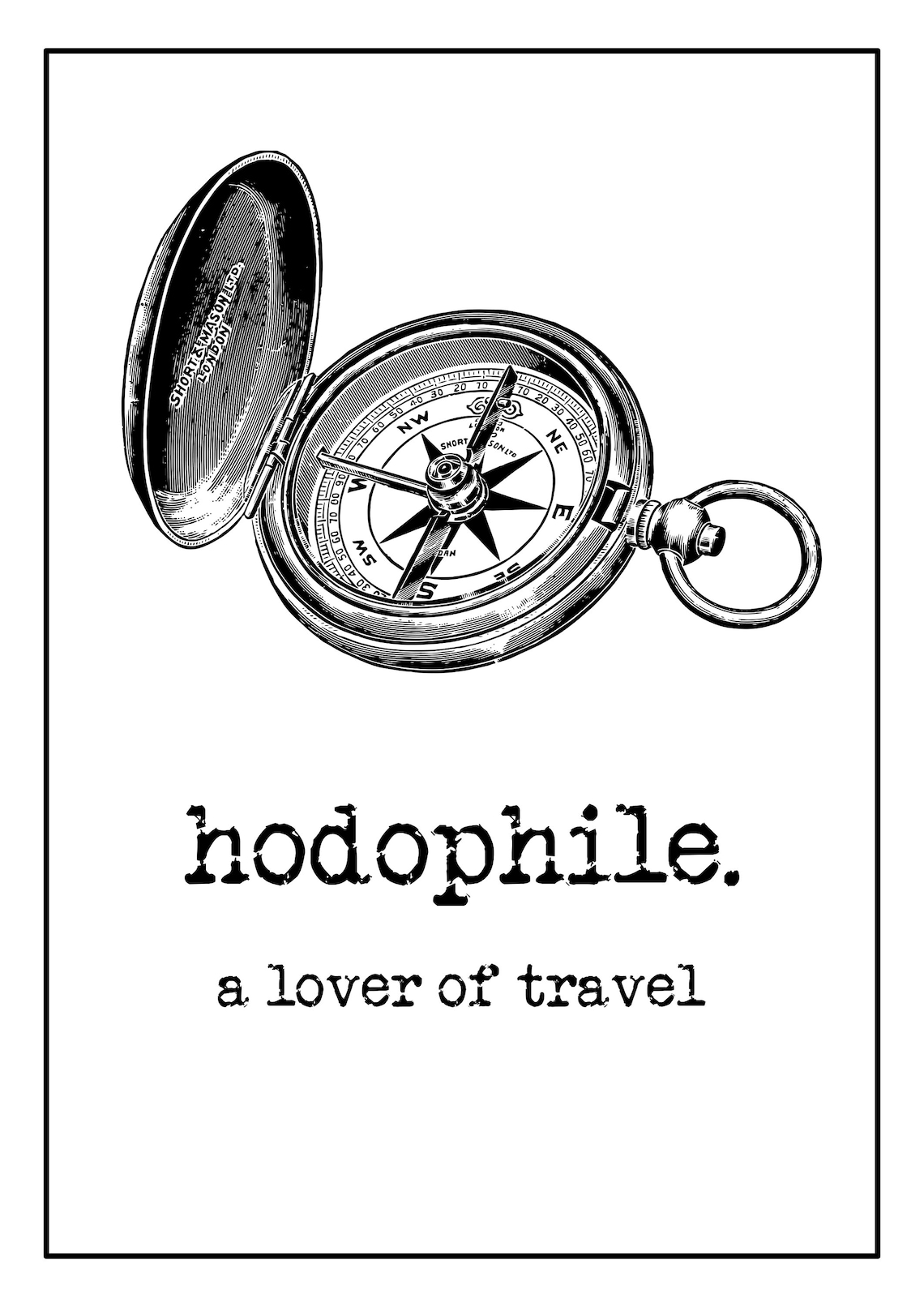 Hodophile Digital Download Print Printable Travel Lover - Etsy UK