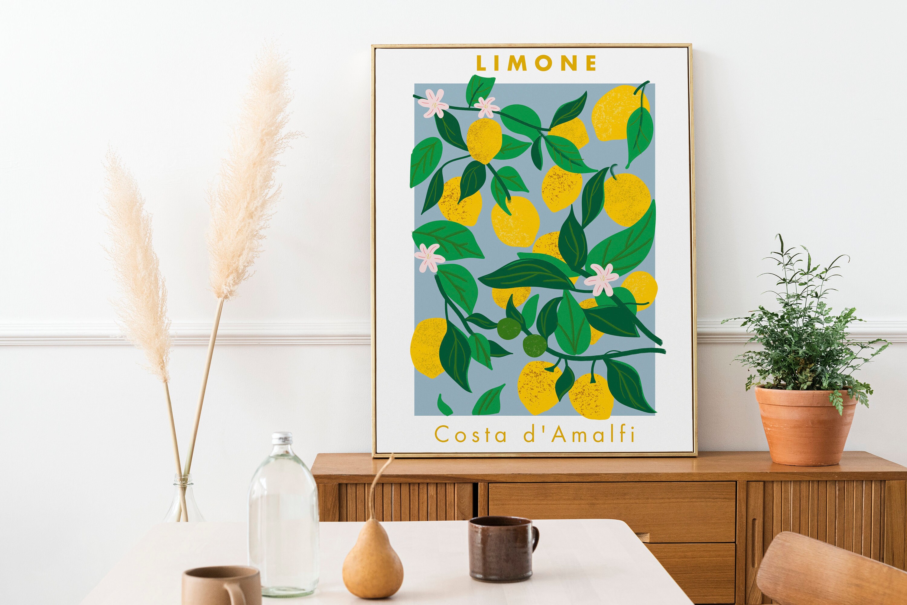 Amalfi Lemon Digital Download Print Printable Italy - Etsy