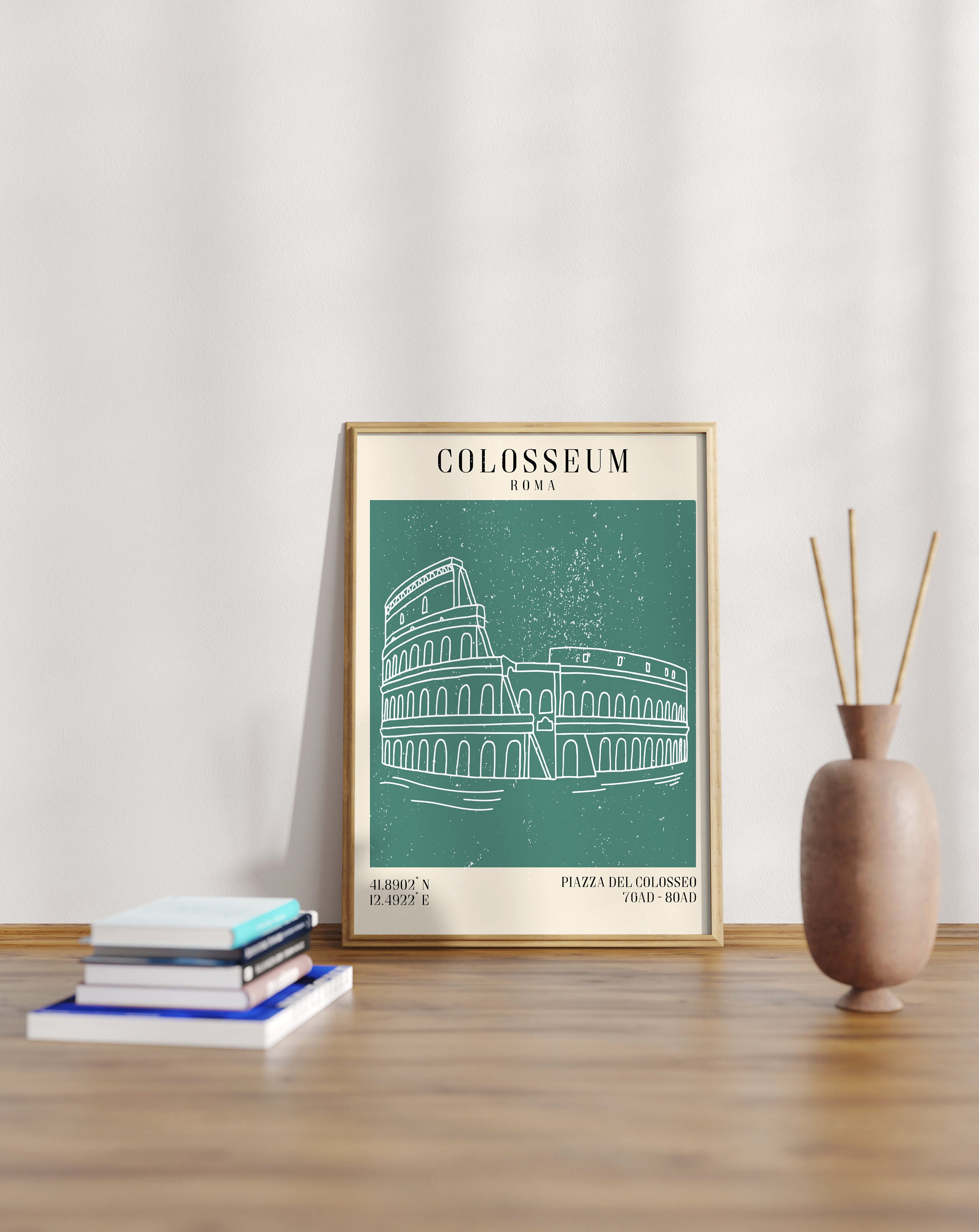 Rome Colosseum Digital Download Print Printable Italy - Etsy
