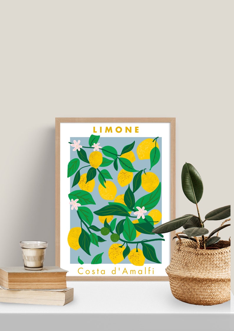 Amalfi Lemon Digital Download Print Printable Italy - Etsy