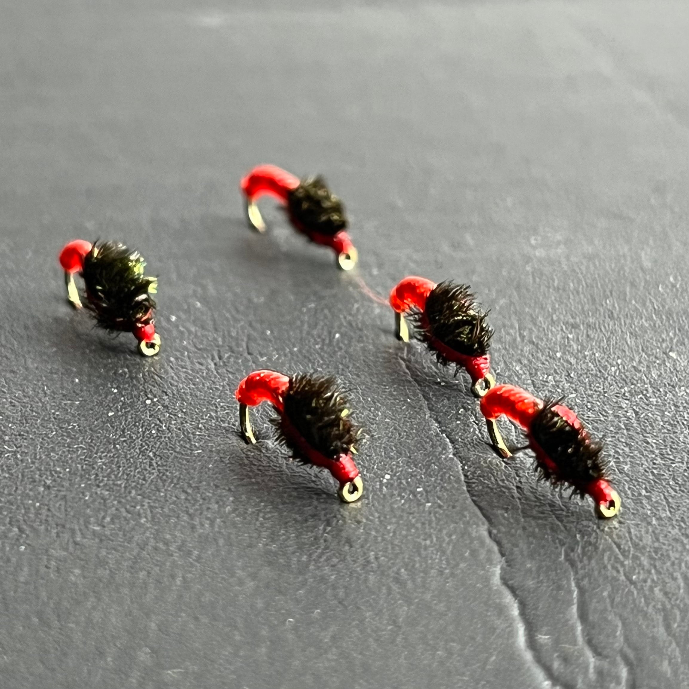 Midge Buzzer Nymph With Peacock Herl | Hook Size 14 - Etsy Canada