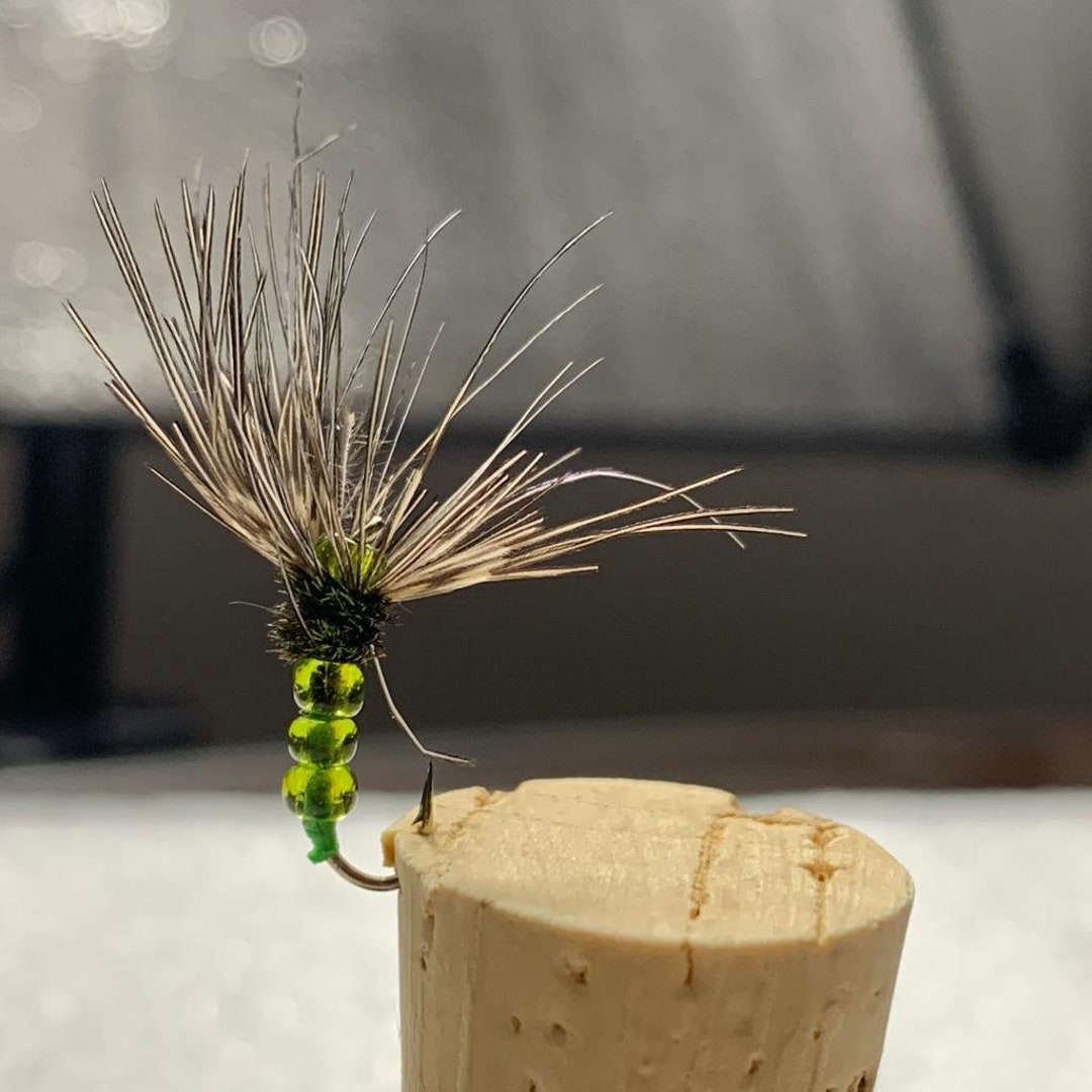 Tenkara Reverse Hackle Fishing Flies: Trout Salmon Lure, Hook Size 12 ...