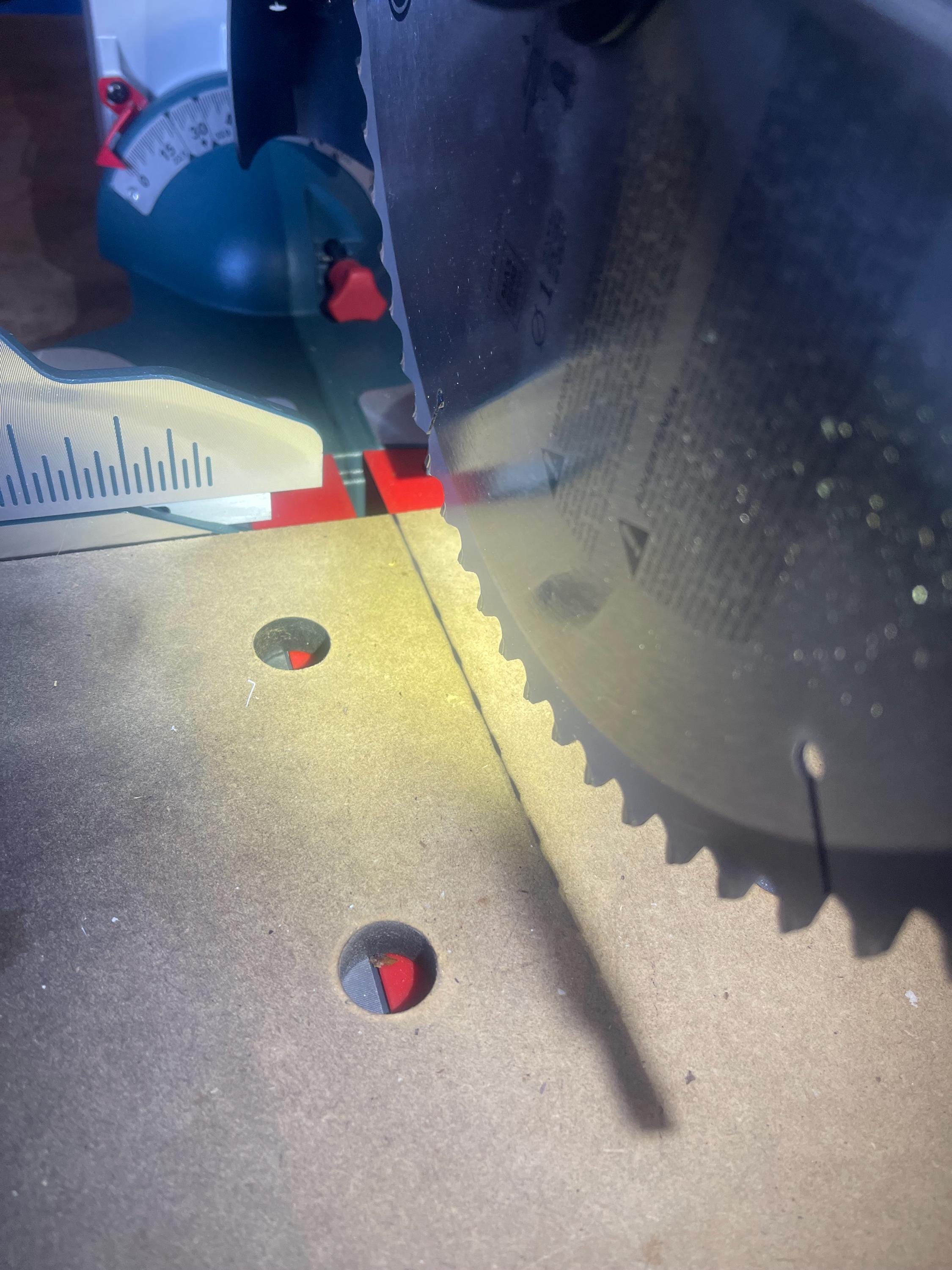 Shadowsled a "shadow Light" Accessory for Bosch GCM12SD Miter Saw - Etsy