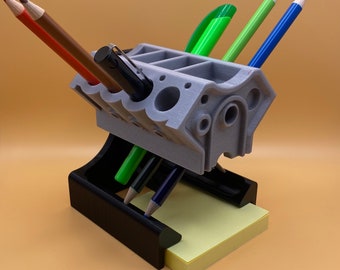 Pen Holder Block - Etsy