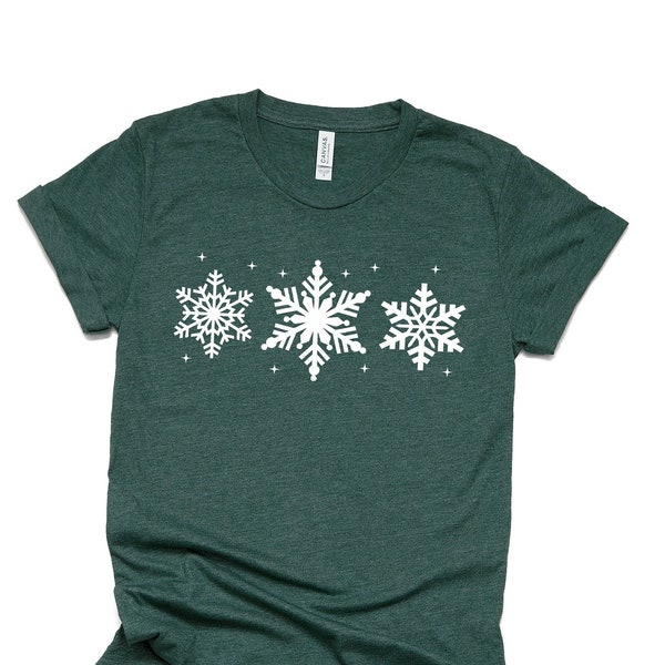 Snowflake Shirt - Etsy