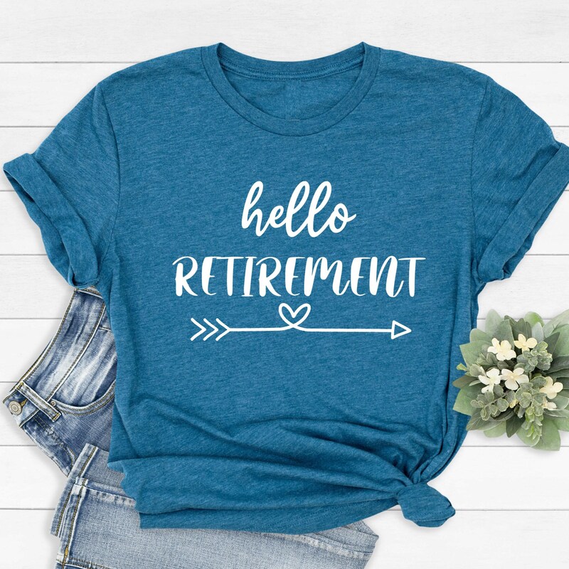 Retirement T Shirt - Etsy