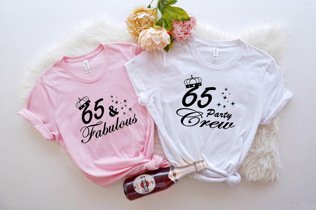 65th Birthday Shirt, 65 Birthday Shirt, 65th Birthday Shirt Women, 65 ...