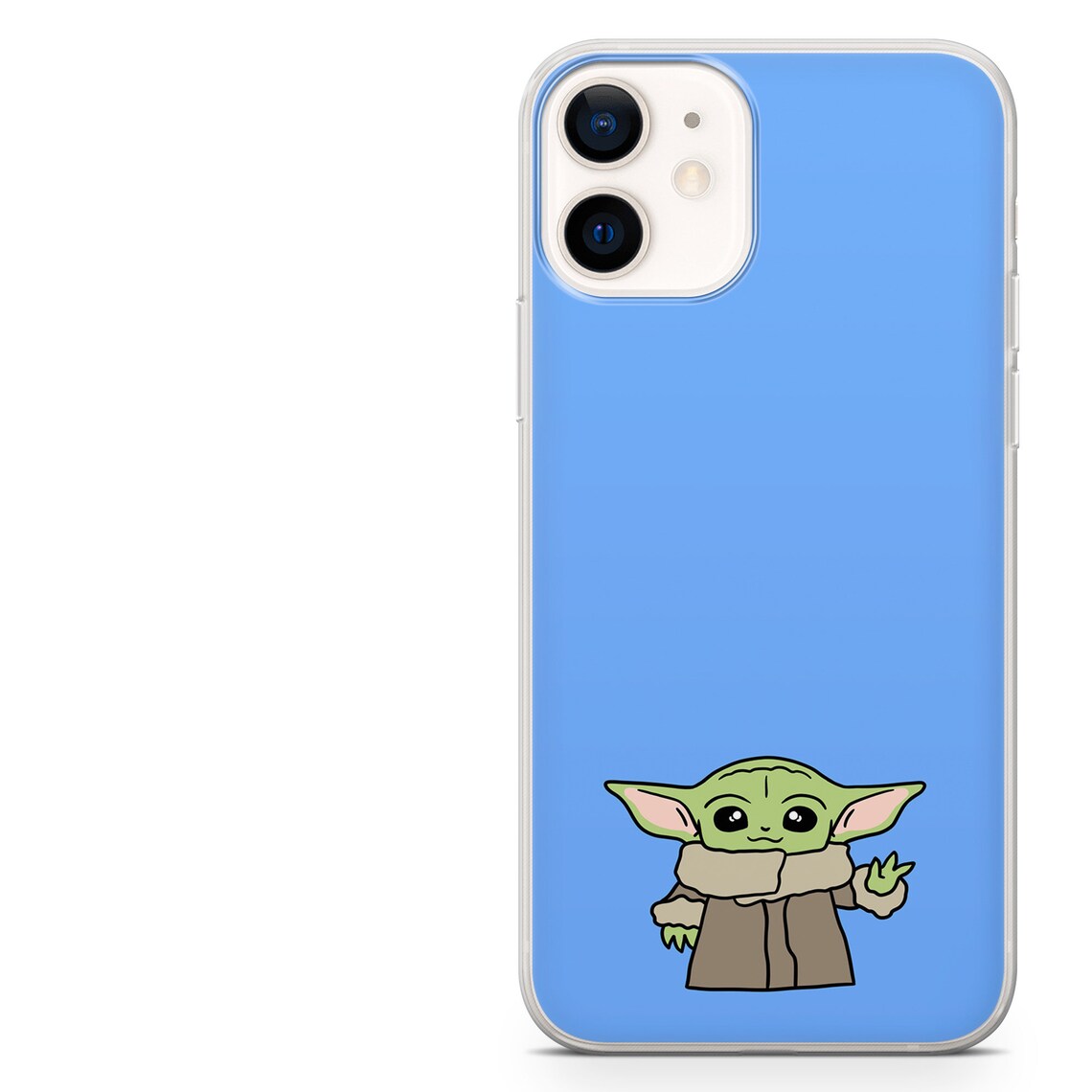 Baby Yoda Phone Case Cute Star Wars Minimalistic Cover for - Etsy