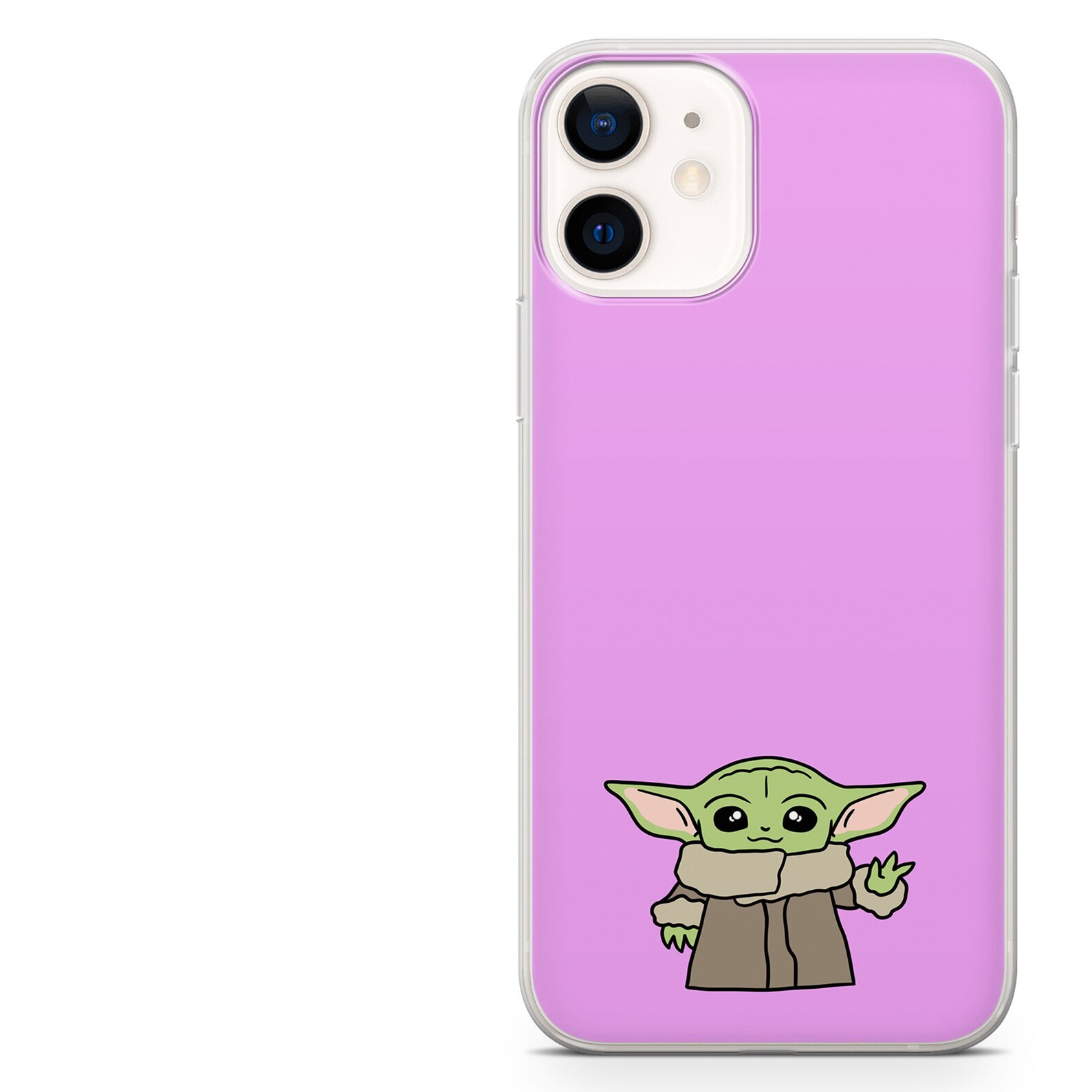 Baby Yoda Phone Case Cute Star Wars Minimalistic Cover for - Etsy