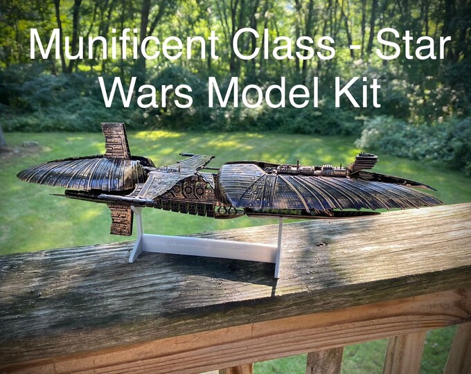 Munificent Class Frigate Model Kit - Etsy