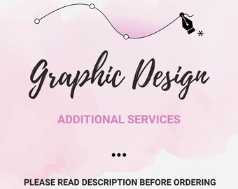 Add on Service Additional Graphic Design - Etsy