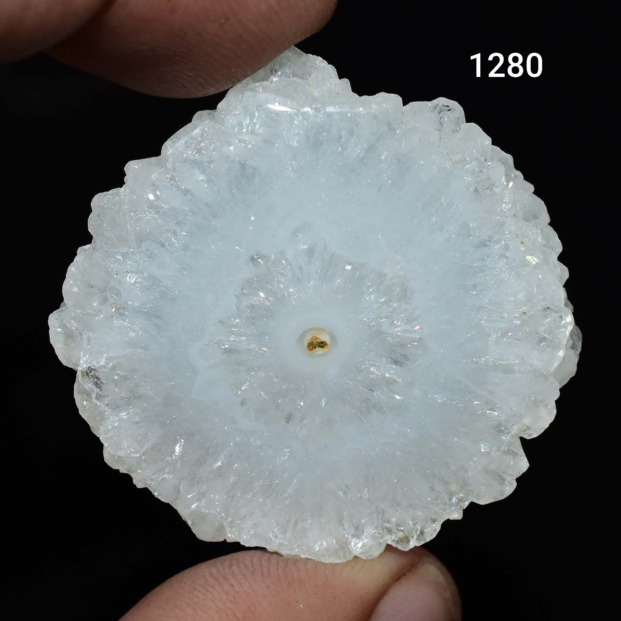 Wonderful White Solar Quartz Slice Cabochon, Solar Quartz Gemstone Use ...