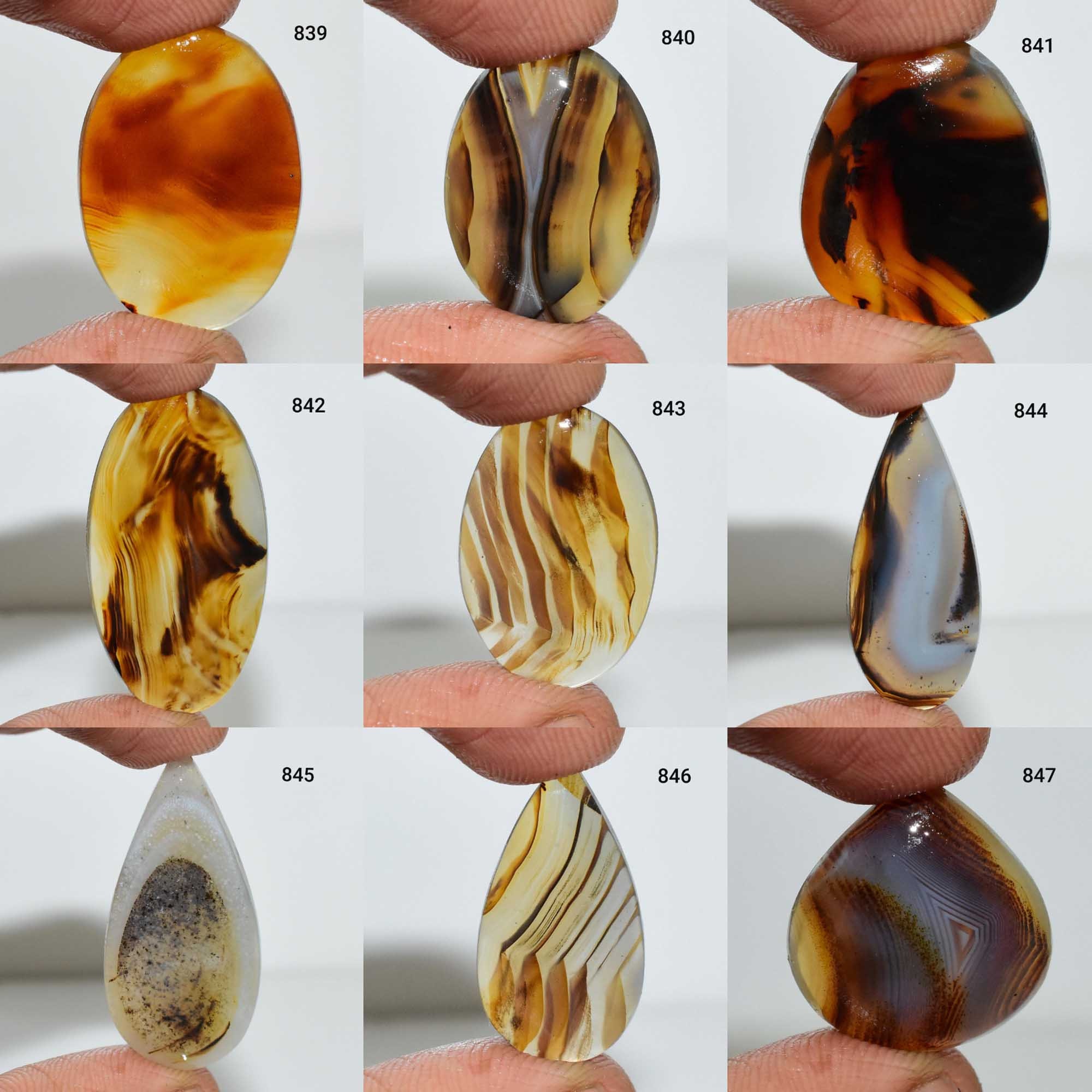 Attractive Natural Montana Agate Gemstone Loose Montana Agate - Etsy UK