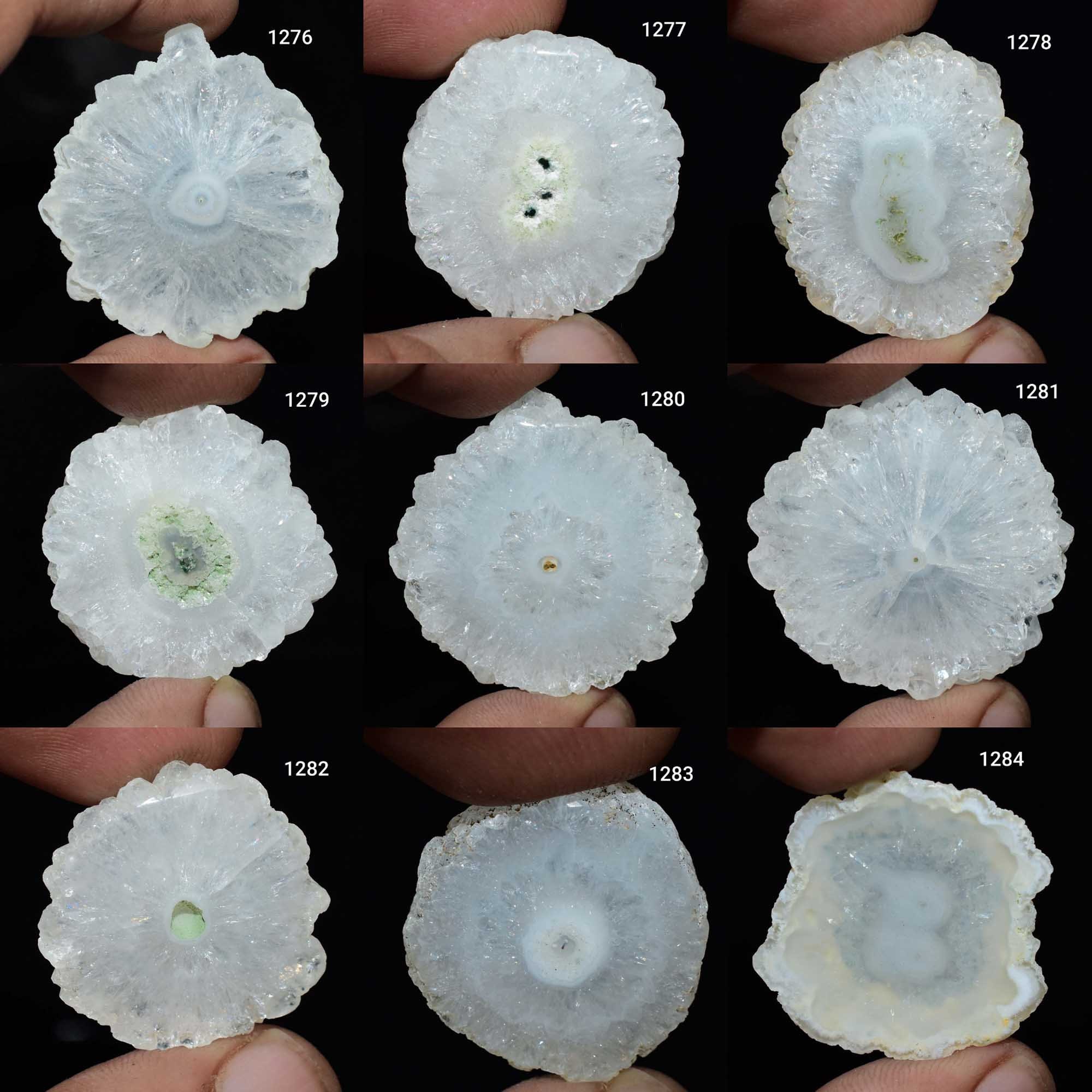 Wonderful White Solar Quartz Slice Cabochon, Solar Quartz Gemstone Use ...