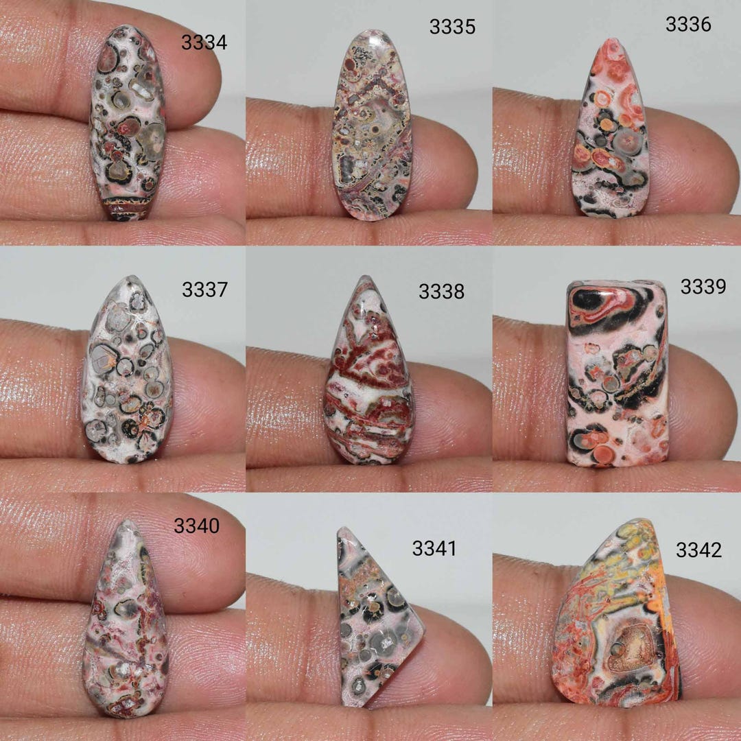 Genuine Designer Leopard Skin Jasper Gemstone, Natural Leopard Skin ...