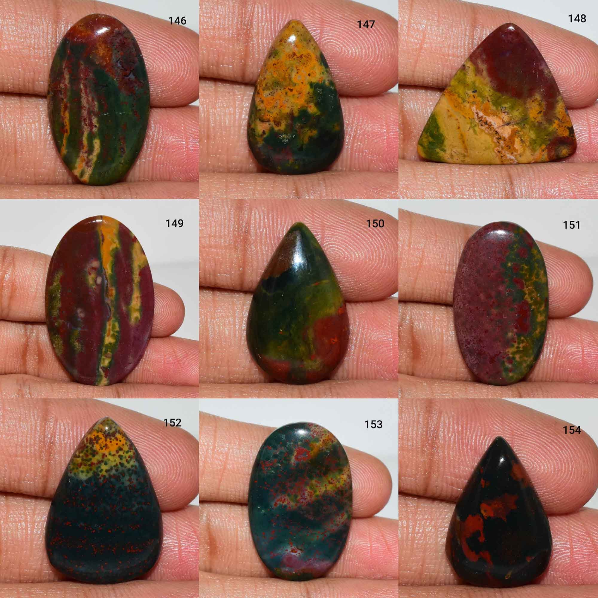 Wunderschöner Designer Blutstein Edelstein natürlicher - Etsy.de