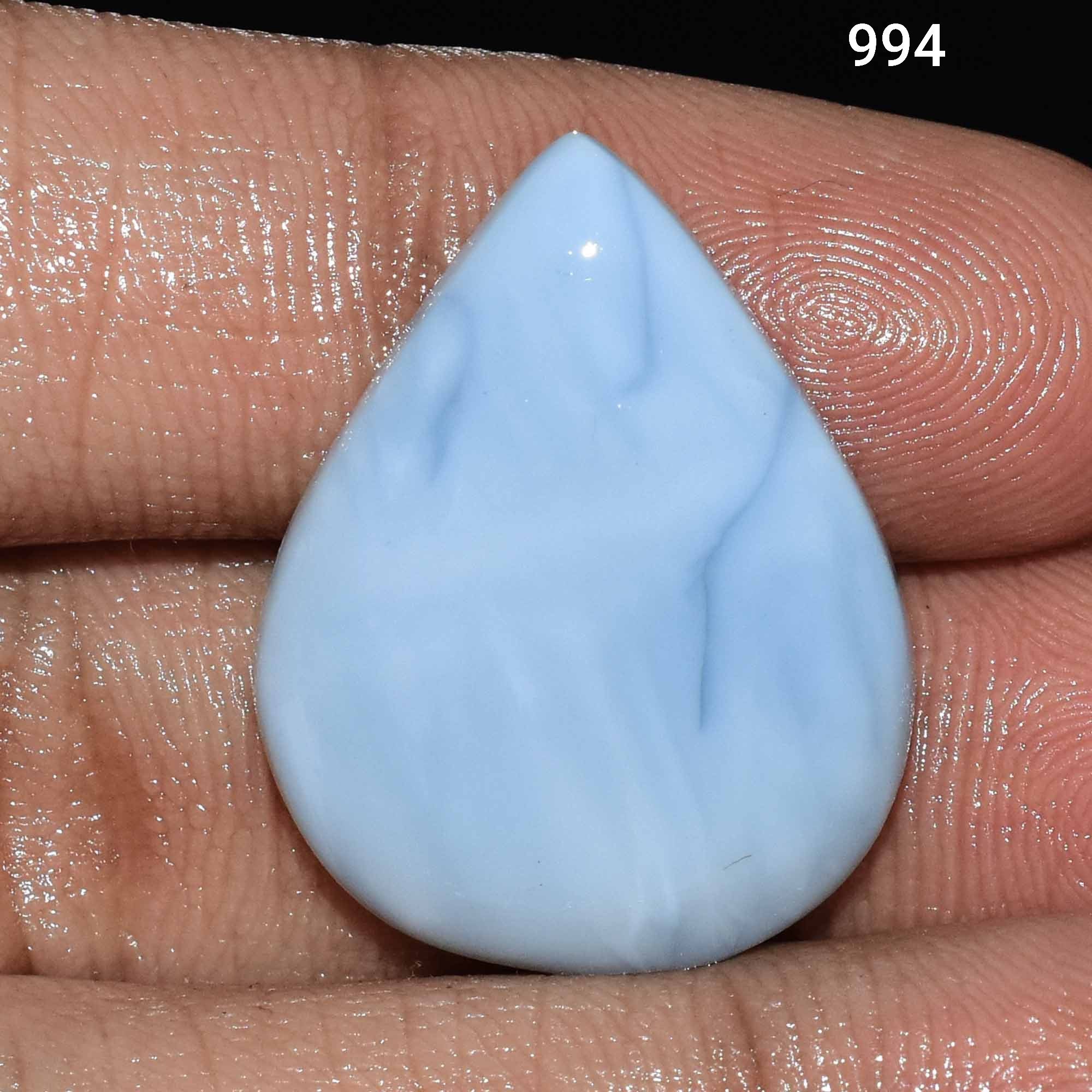 A One Quality Blue Opal Cabochon, Blue Opal Jewelry, Natural Blue Opal ...