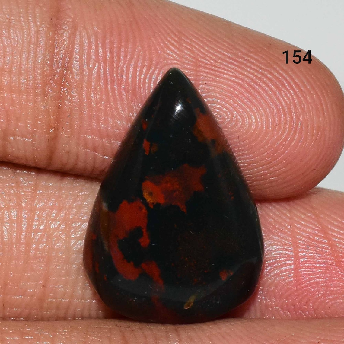 Wunderschöner Designer Blutstein Edelstein natürlicher - Etsy.de