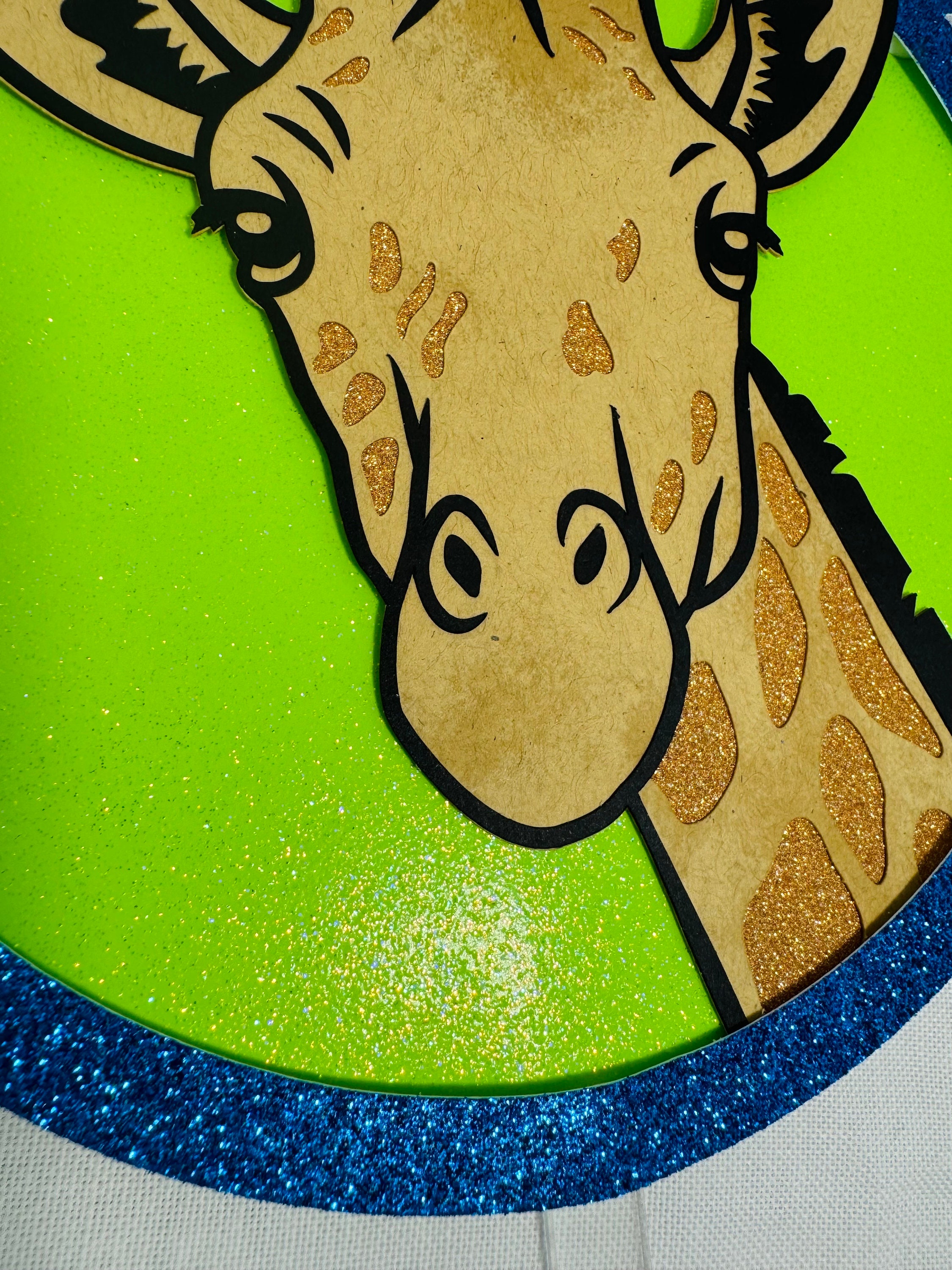 Giraffe Birthday Cake Topper - Etsy