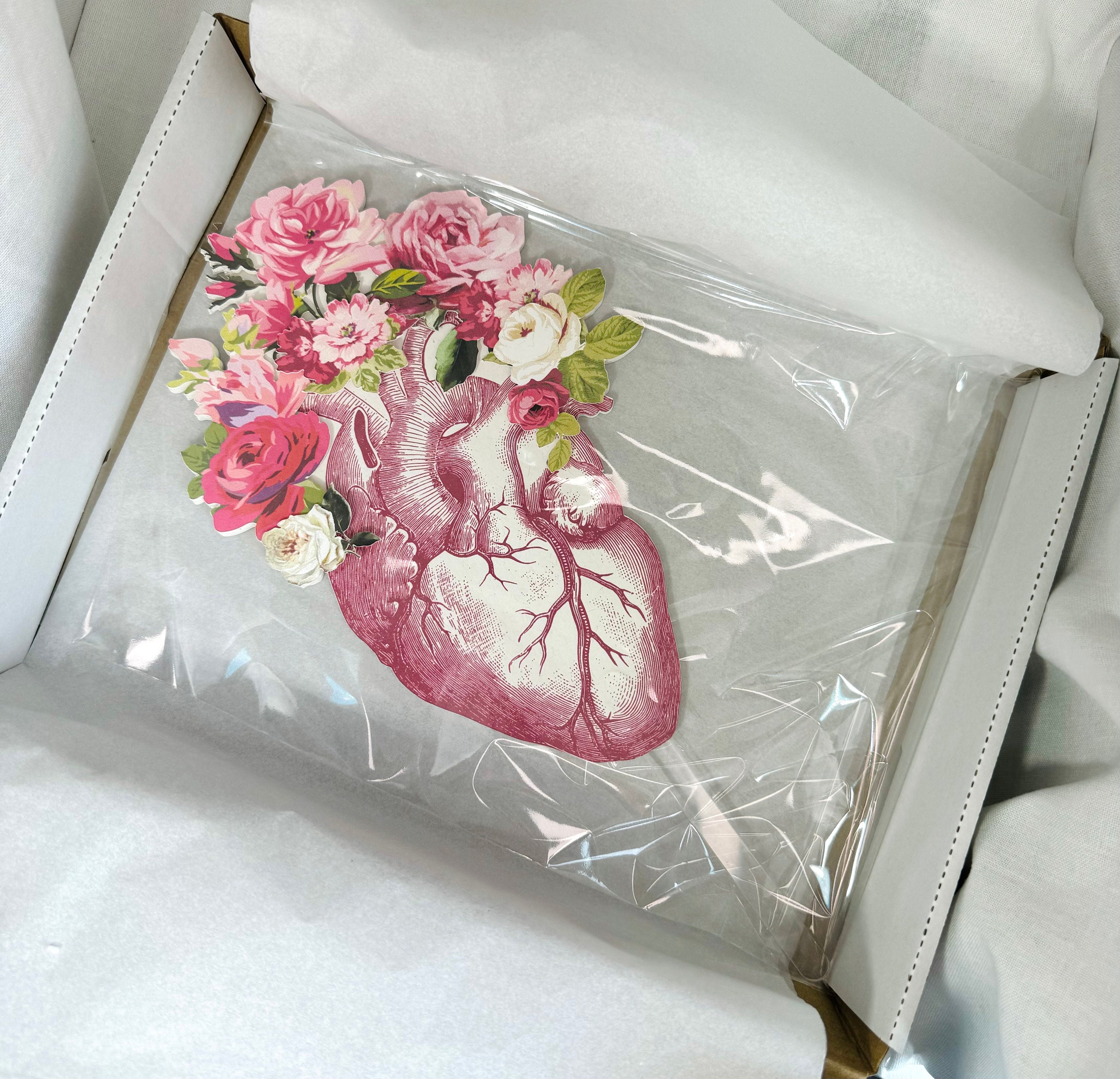 Anatomical Heart Cake Topper - Etsy