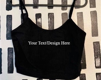Custom Crop Top | Etsy