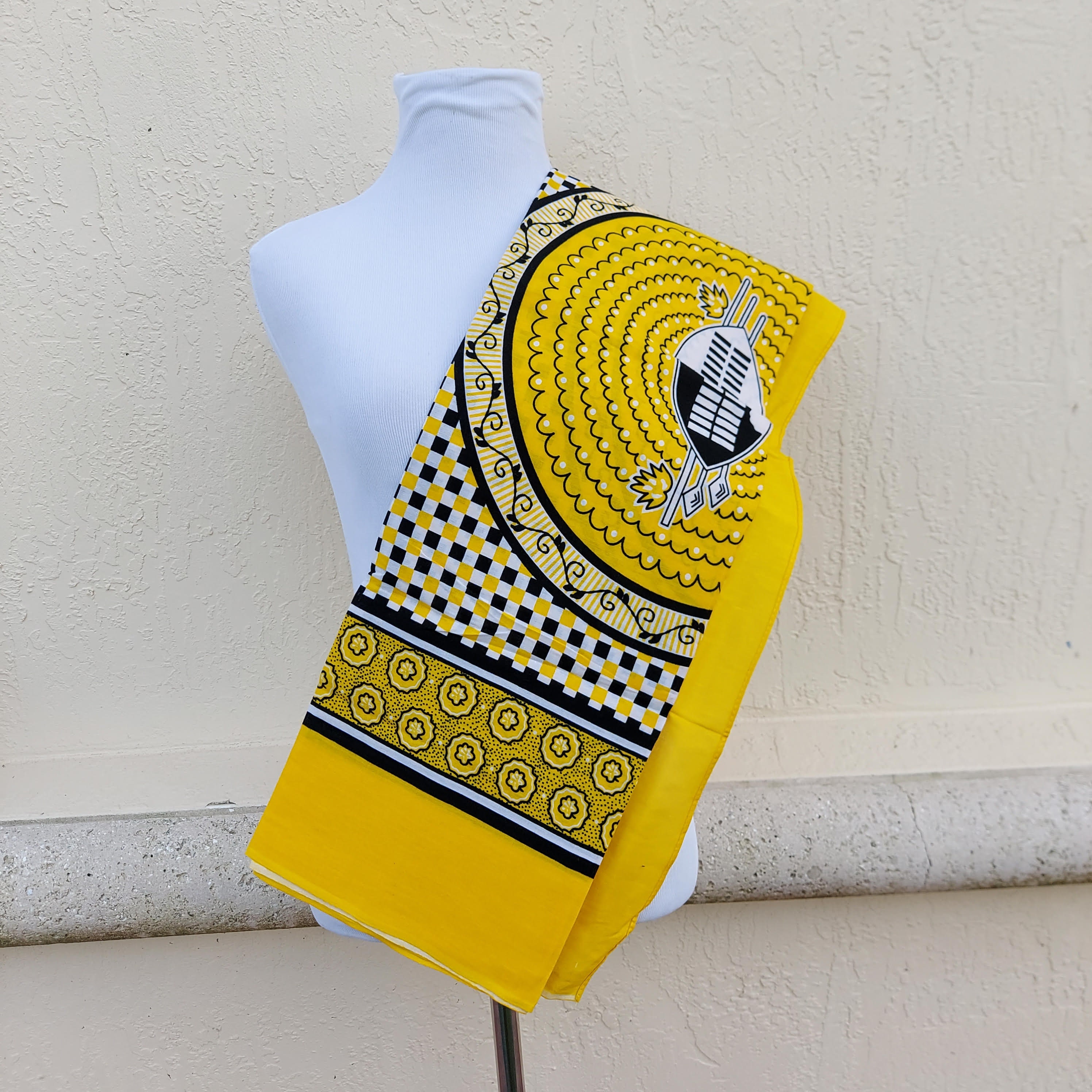 Traditional Swazi Attire Fabric. Umhelwane. Lihiya. - Etsy UK