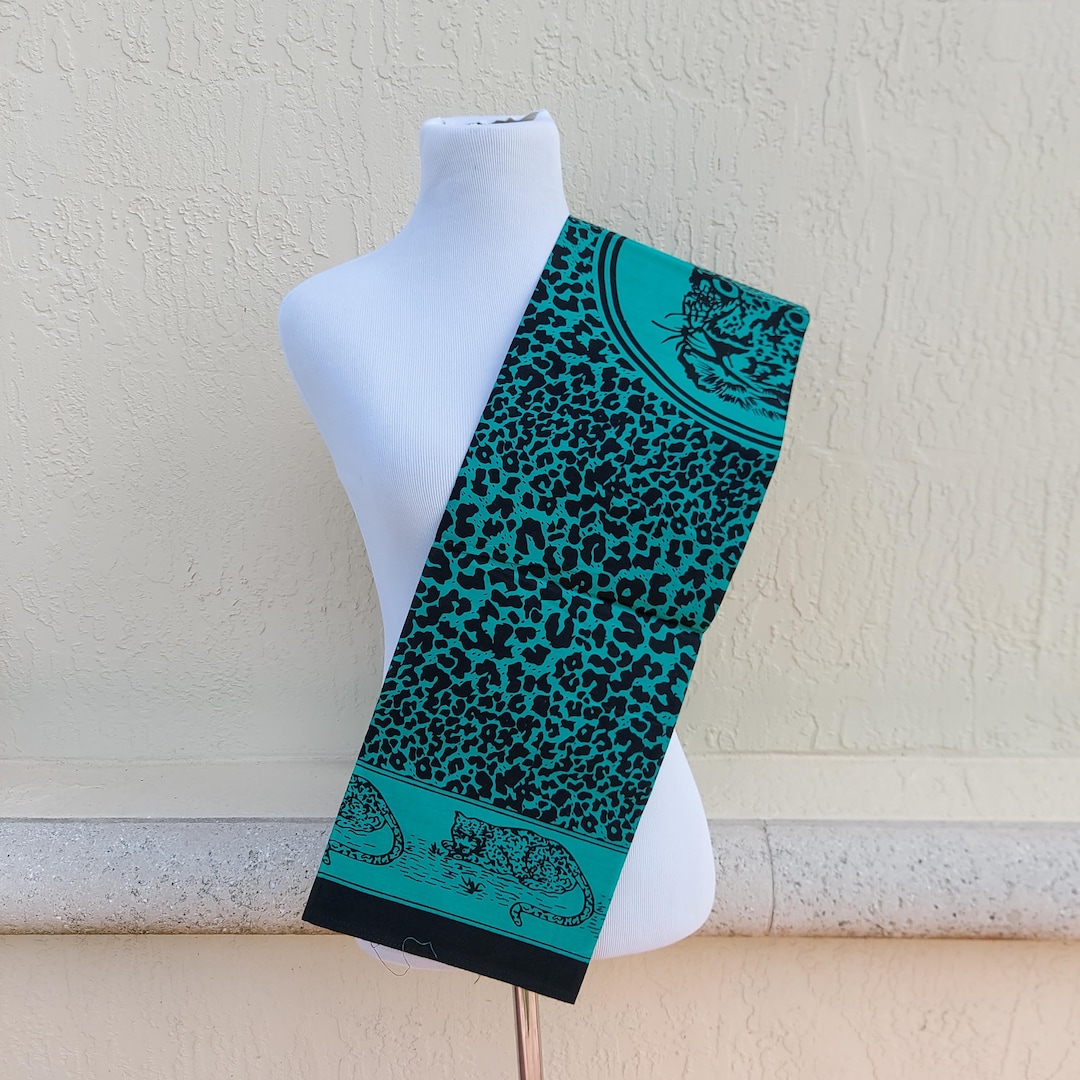 Green Leopard Ibhayi. Idlozi Fabric. African Spirituality Fabric ...