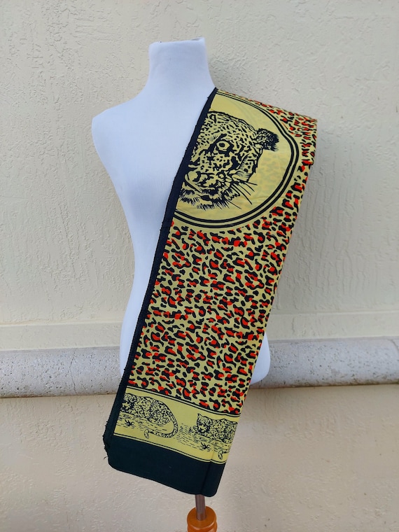 Yellow Leopard ibhayi. Idlozi fabric. African Spirituality | Etsy