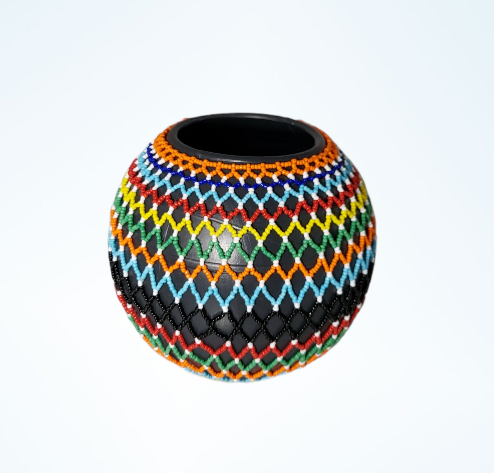 Beaded Zulu uKhamba. Beade uDiwo. Ludziwo. Plastic ukhamba | Etsy