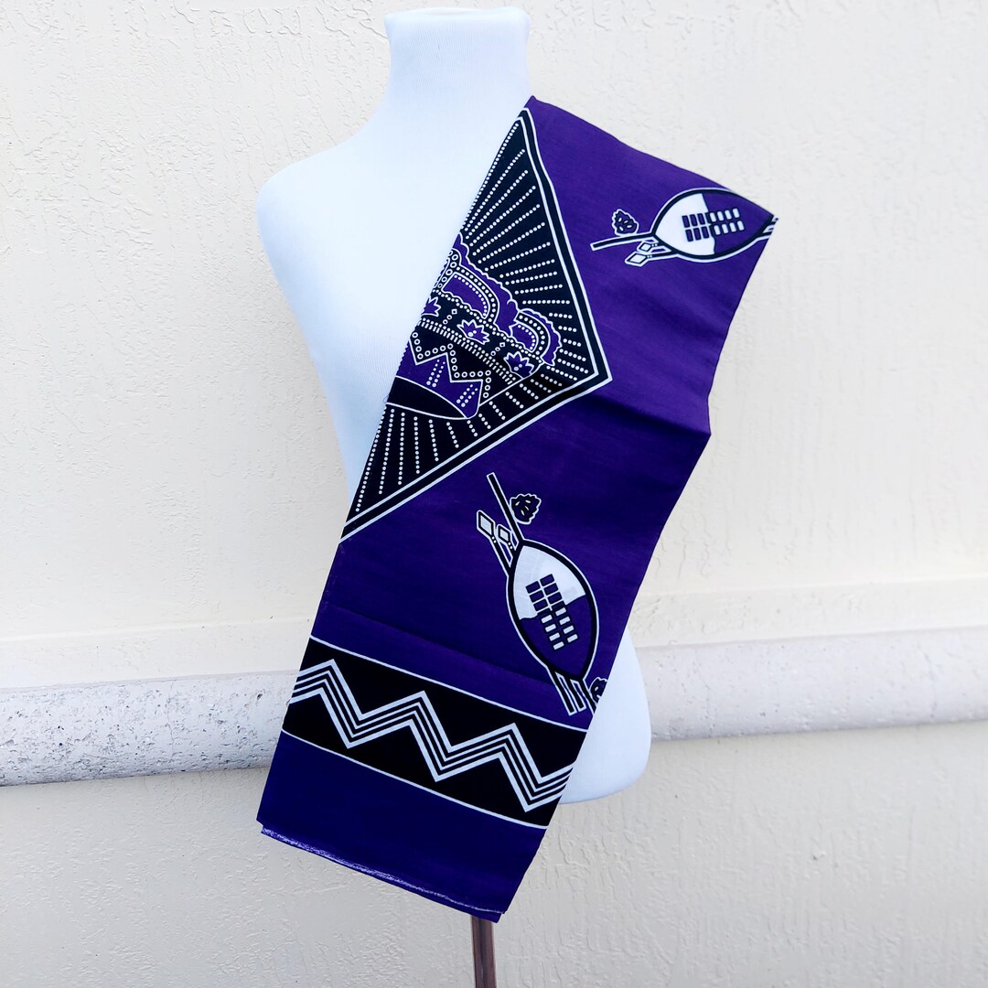 Traditional Swazi Attire Fabric. Umhelwane. Lihiya. - Etsy