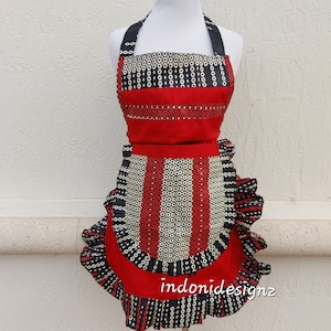 Schürze mit afrikanischem Aufdruck. Iphinifa - Etsy.de