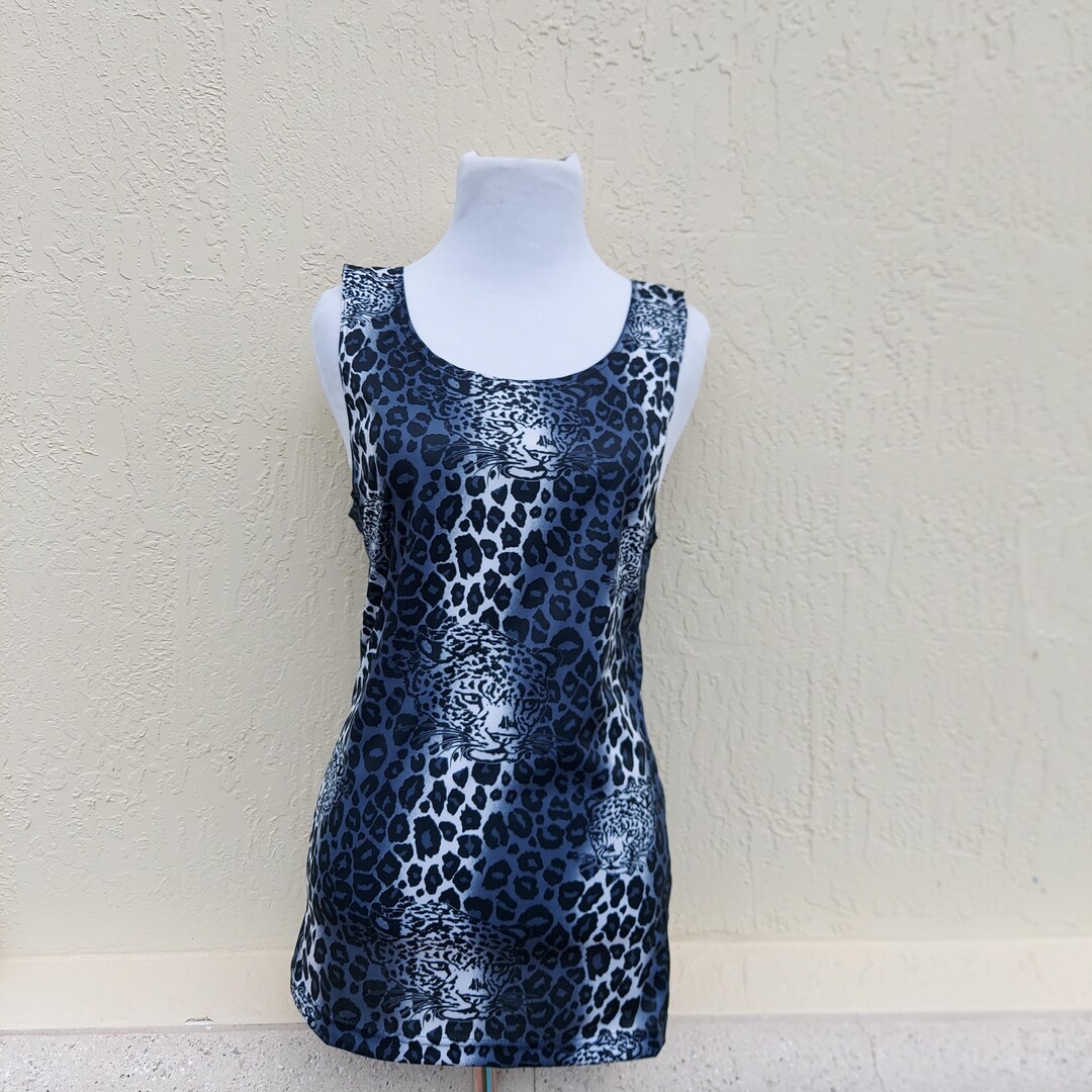 Black and White Leopard Print Vest. Zulu Warrior T-shirt. Ingredients T ...