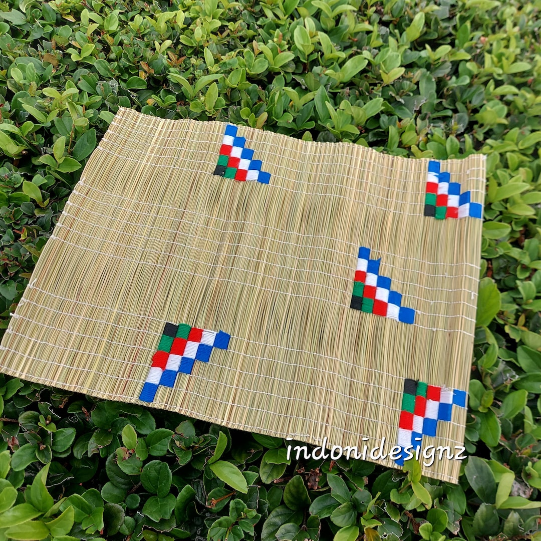 Handmade Zulu Grass Mat - Etsy