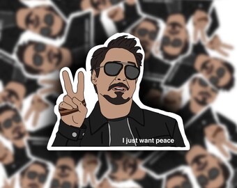 Iron Man Sticker | Etsy